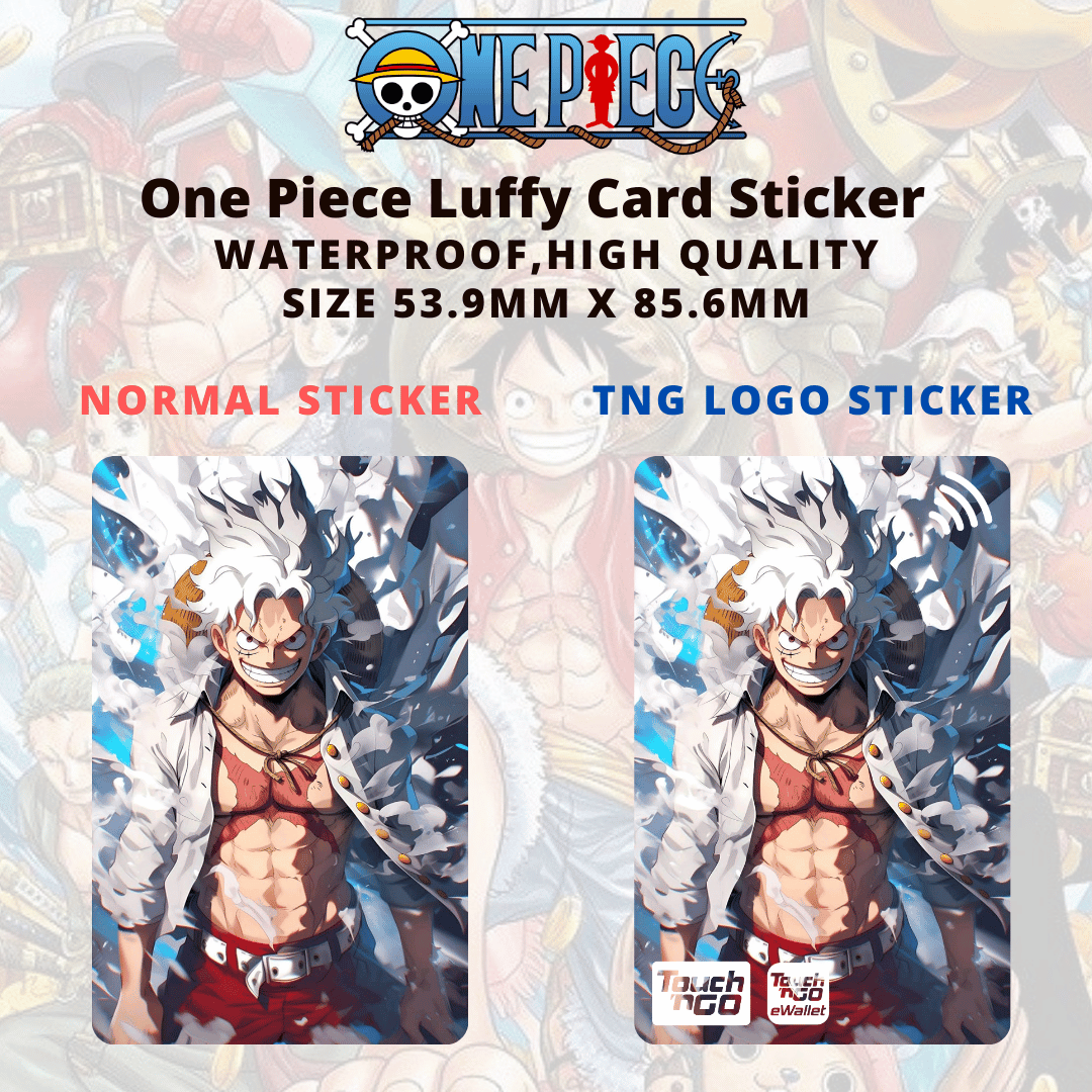 One Piece Luffy-Access Card/Touch ‘n Go TNG Card/Banapassport/ATM Debit ...