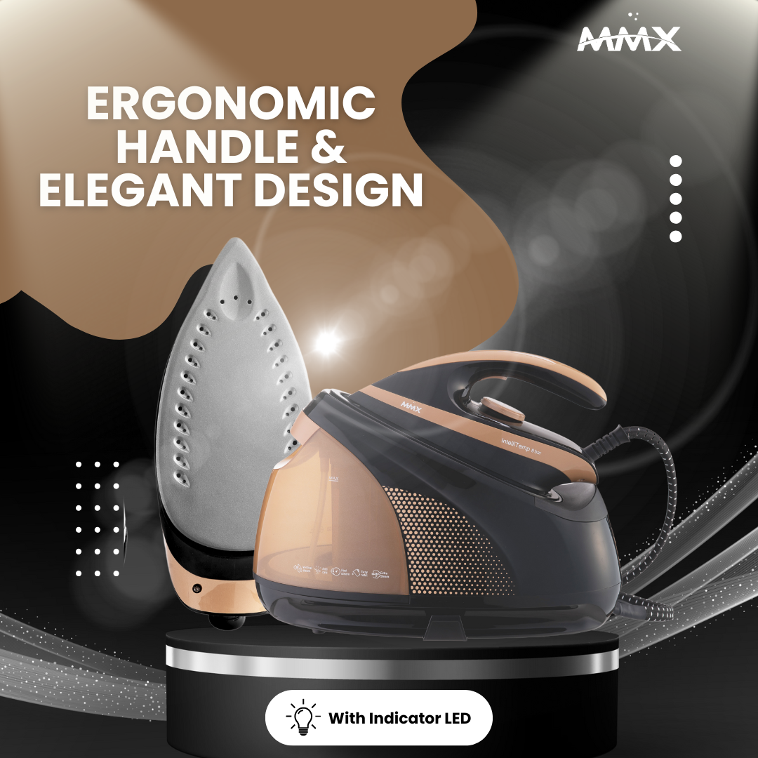 [STEAM KUASA EXTREME] MMX DL998 SteamMasterPro 8.0bar Penjana Besi Dandang Tekanan Steam Iron ...