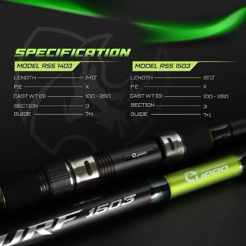EUPRO RHINO X SURF FISHING ROD JORAN PANTAI | Shopee Malaysia