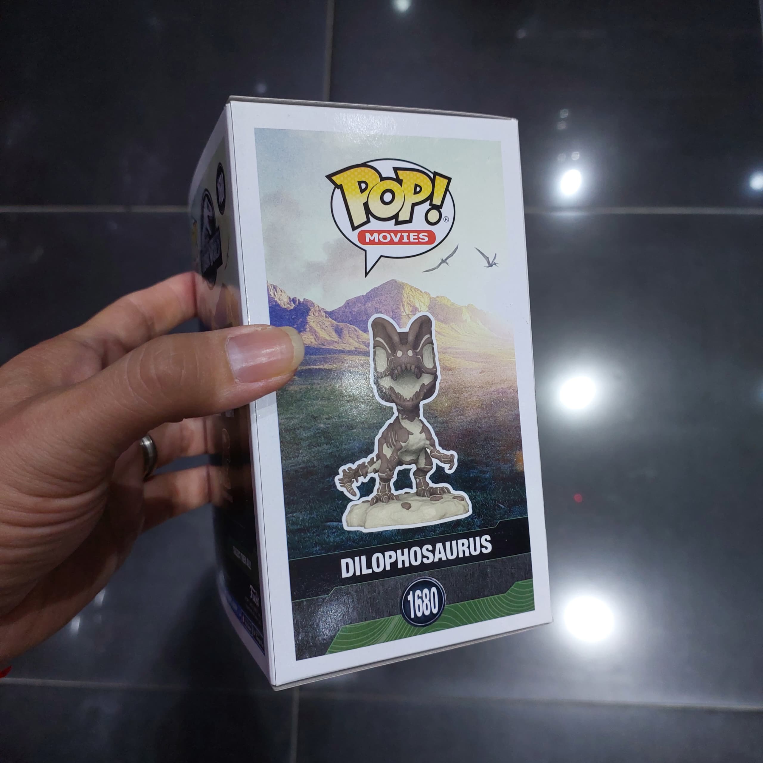 Funko Pop Dilophosaurus Fossil Type 1680 Jurassic World Dinosaur ...