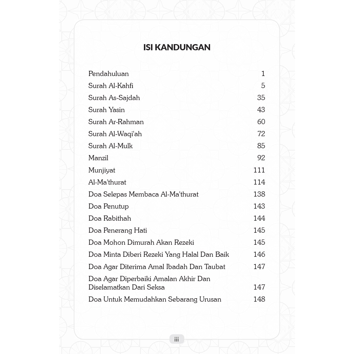 Buku 6 Surah Amalan Manzil & Mathurat | Shopee Malaysia