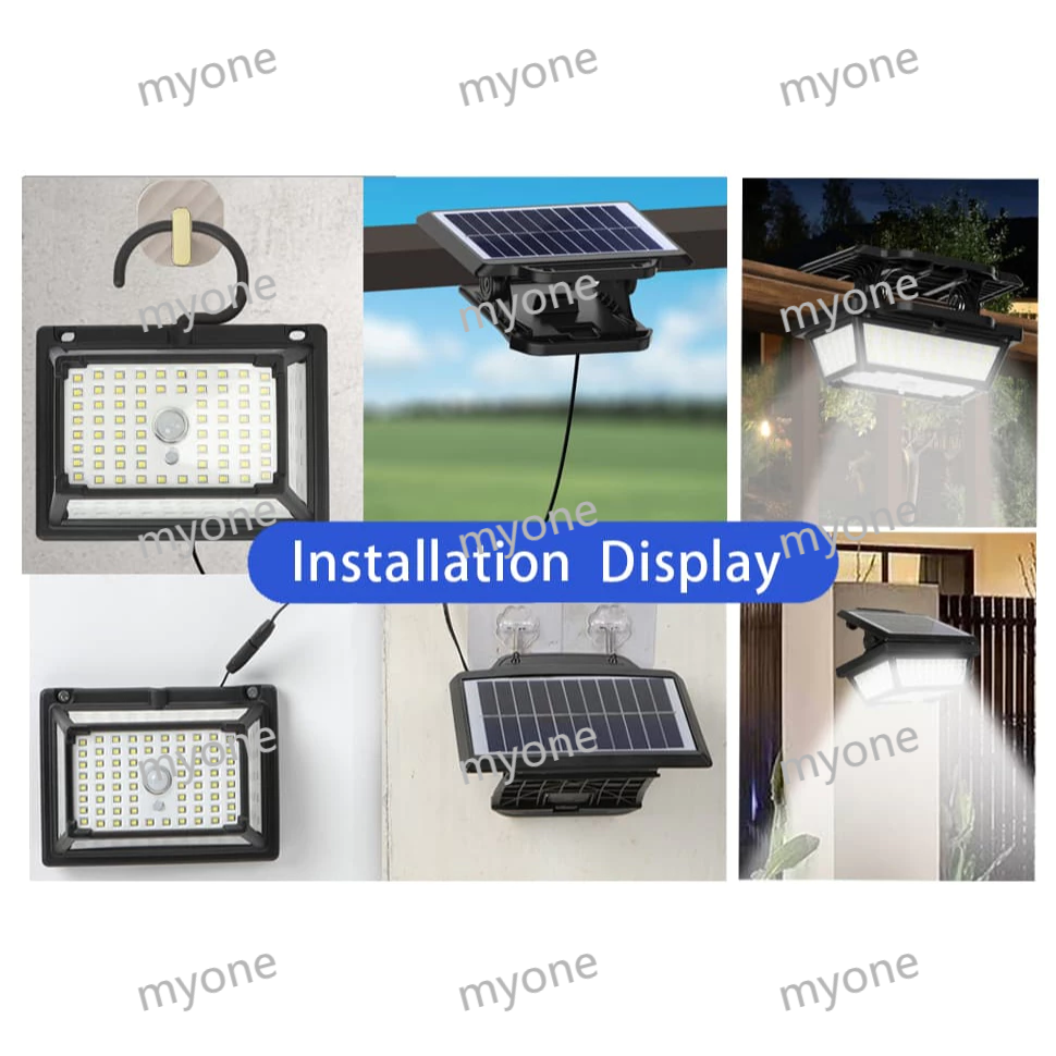 MEM Solar light outdoor lighting Lampu Solar Split Clip IP65 Motion ...
