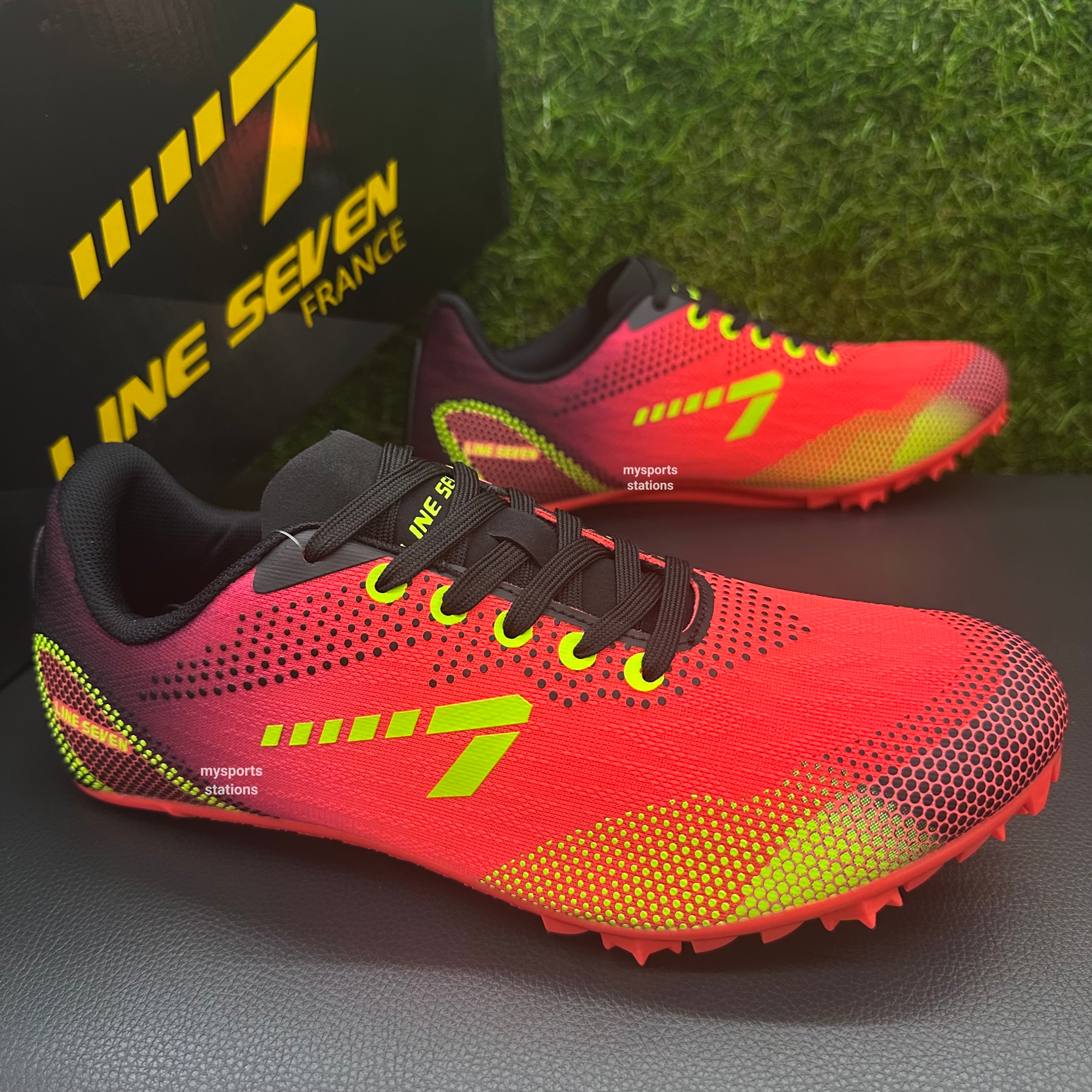 LINE SEVEN | LINE 7 L7 S-1158 Spike Shoes | Track Running Shoes | Sport ...