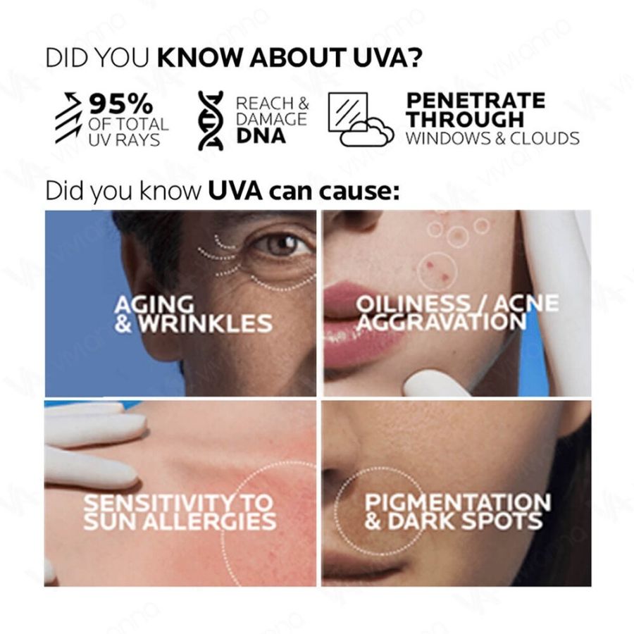 Lrp Anthelios UVMune 400 Sunscreen 50ML, UVMUNE 400 Invisible Fluid ...