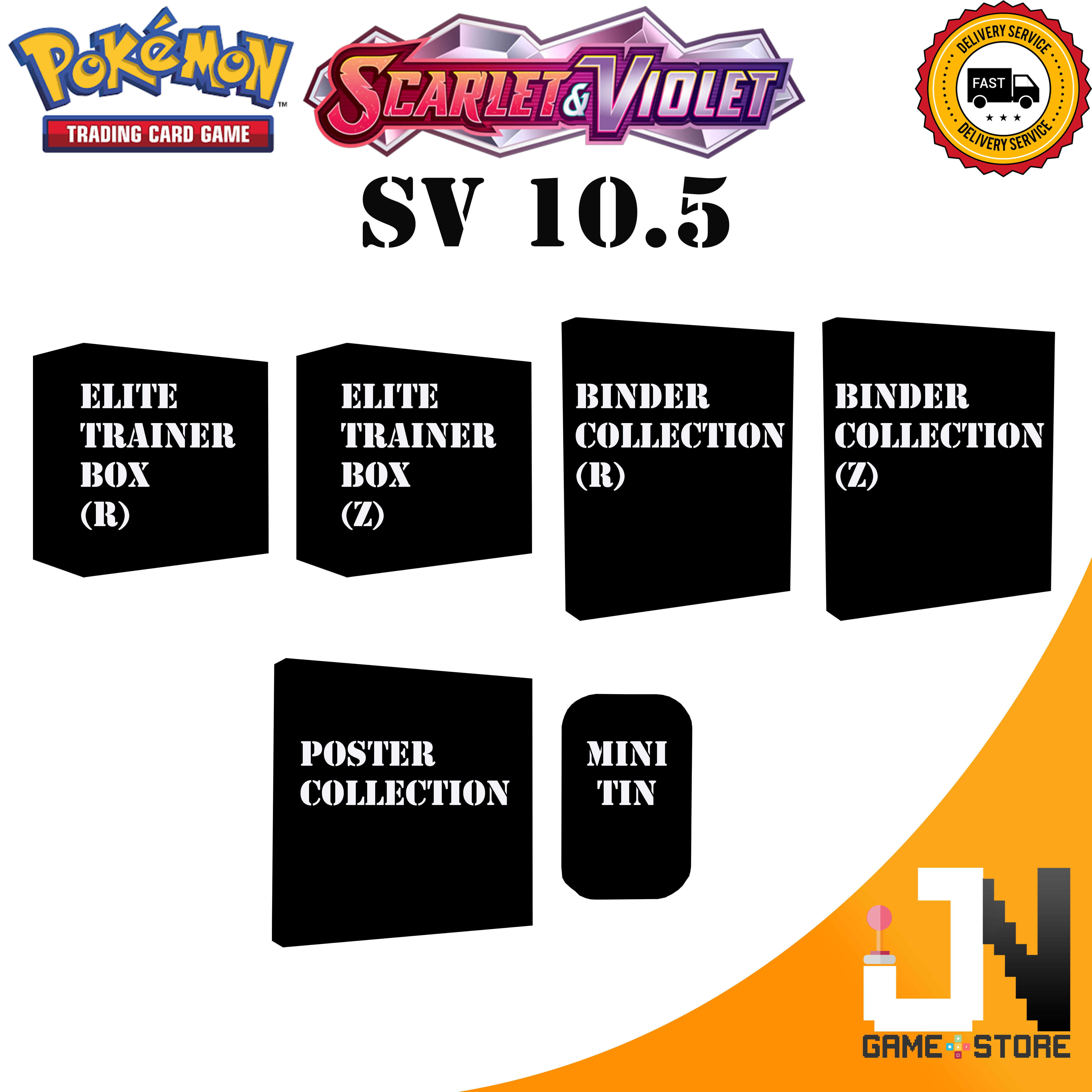 [Pre Order] Pokemon SV10.5 | SV 10.5 Elite Trainer Box | Binder ...