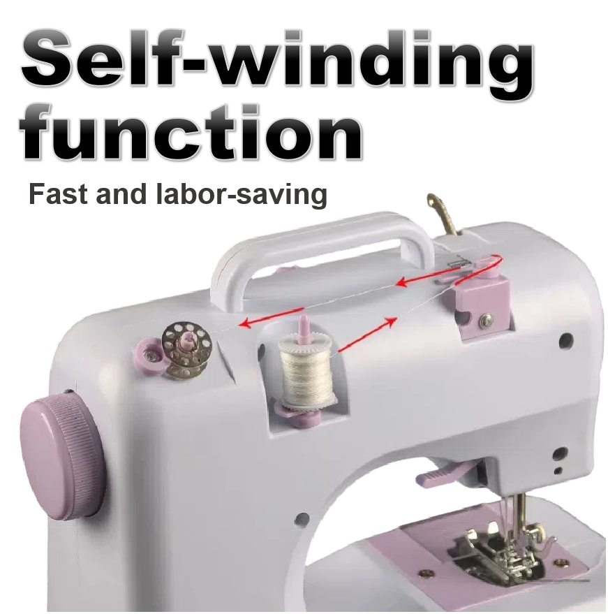 Mini 505A Pro Electric Sewing Machine Upgraded Multifunction Portable ...