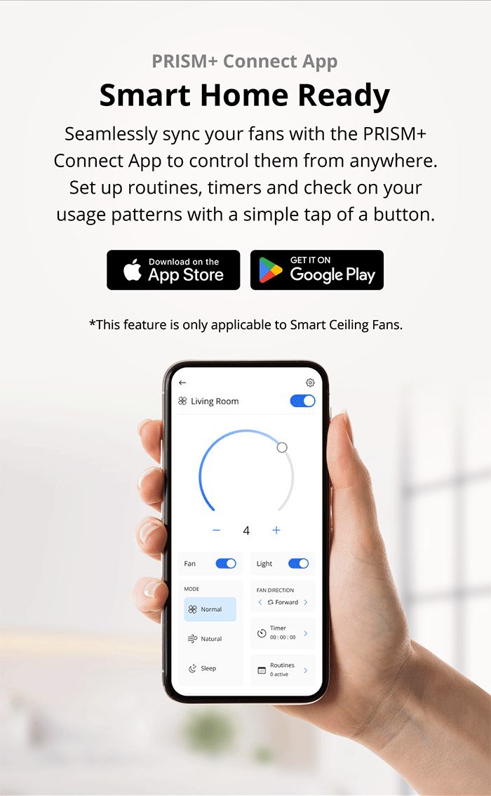 PRISM+ LAGUNA Smart Ceiling Fan [New Launch] | Shopee Malaysia