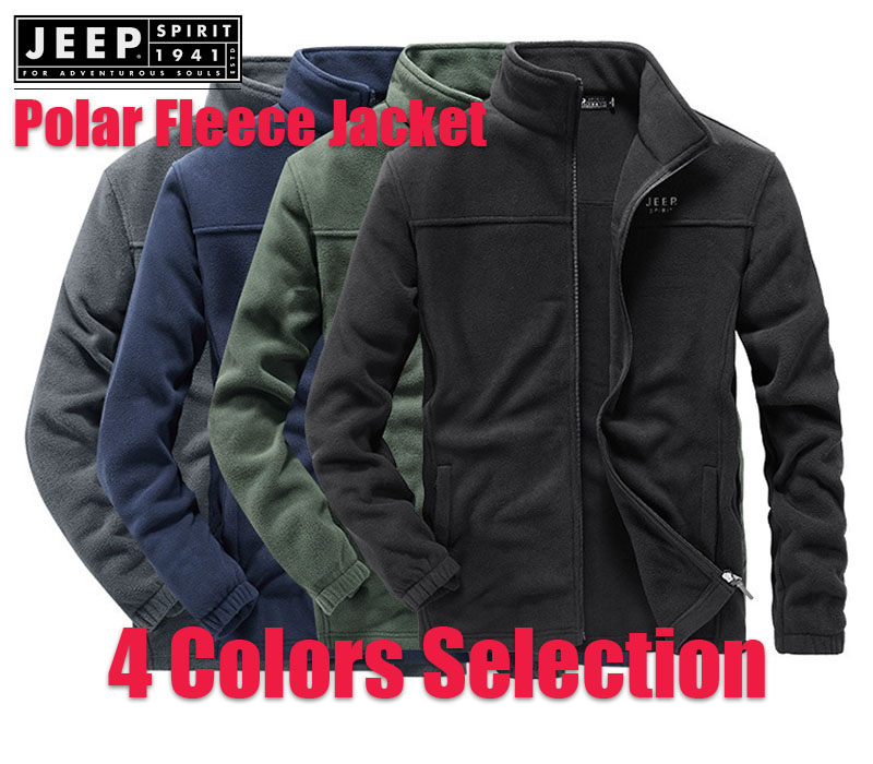JEEP SPIRIT Autumn Jacket Men Baju Sejuk Lelaki Tebal Lightweight Soft ...