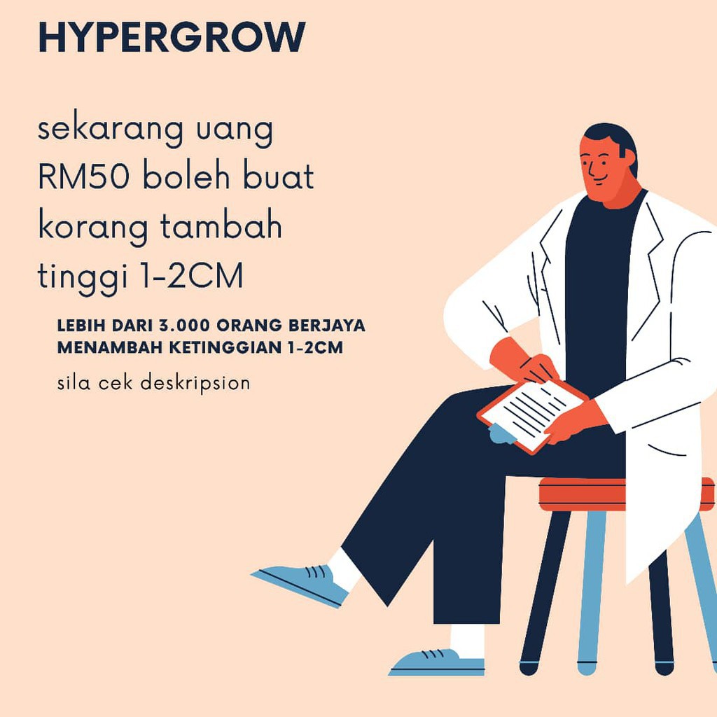 Hyper Grow Up Susu Ubat Peninggi Tinggi Badan Hypergrowup Zinc ...