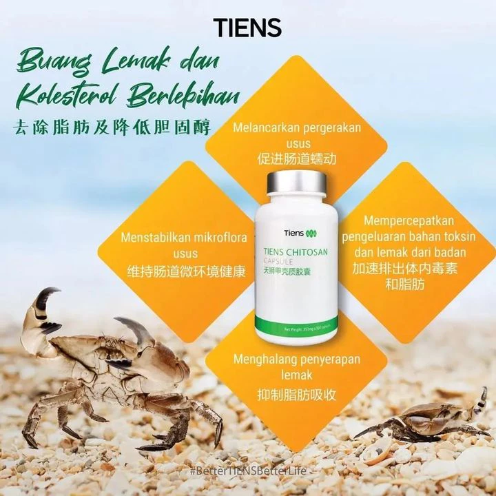 Tianshi Chitin Chitosan Ubat Kencing Manis Lulus KKM Diabetes ...