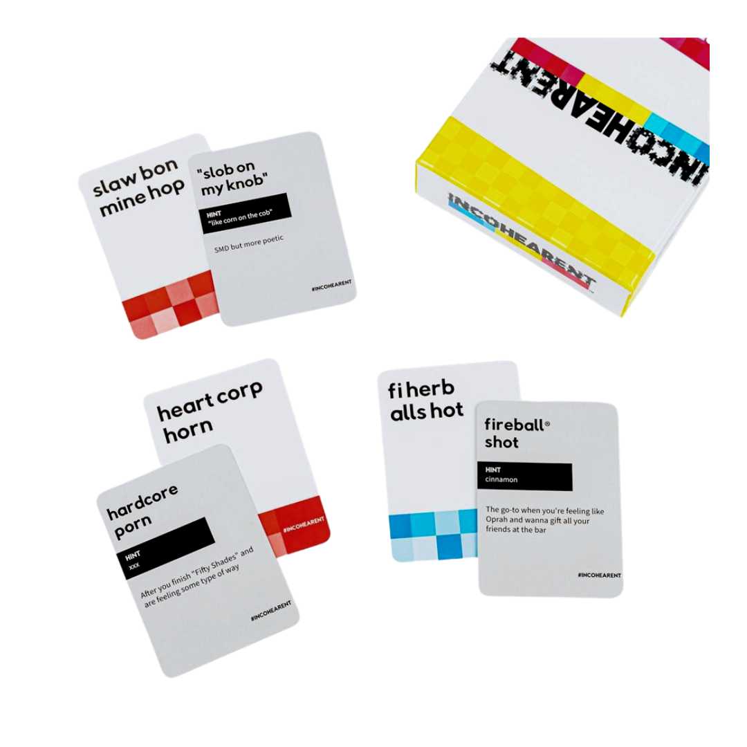 Incohearent The Party Game Where You Compete to Guess The Gibberish ...