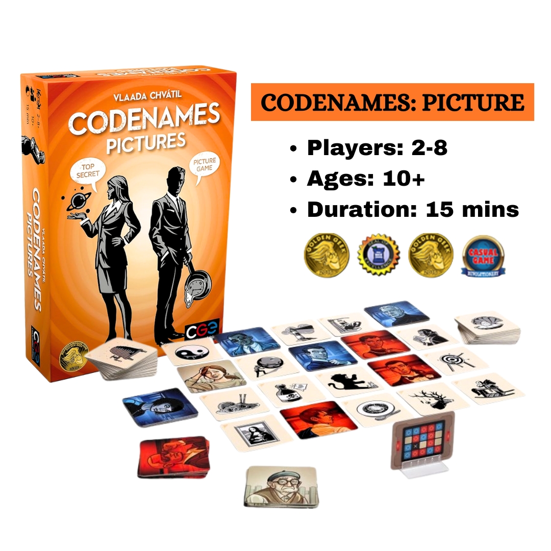 Codenames Board Game Series Secret Agent Game Find The Clue Card Game ...