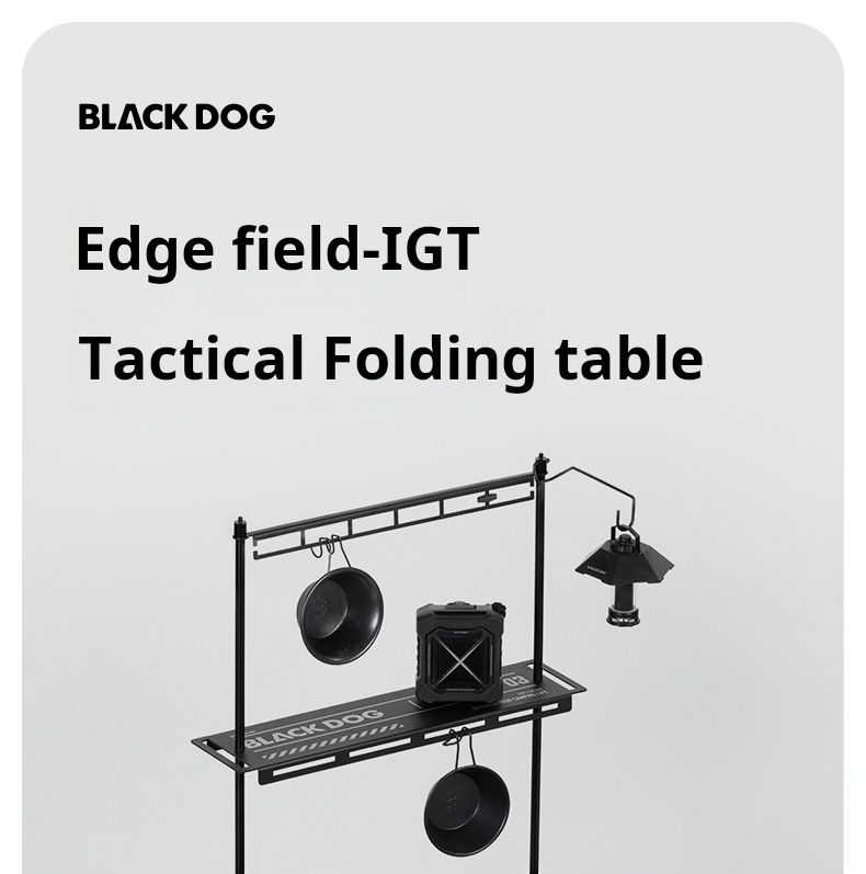 BLACKDOG IGT Table Tatical Camping Meja Khemah Stove Portable Camping aluminum outdoor Meja IGT ...