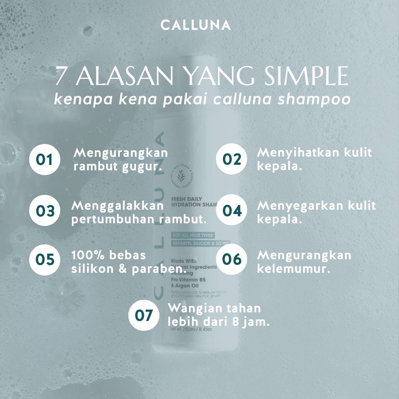 CALLUNA SHAMPOO (ANTI HAIRFALL) | Shopee Malaysia