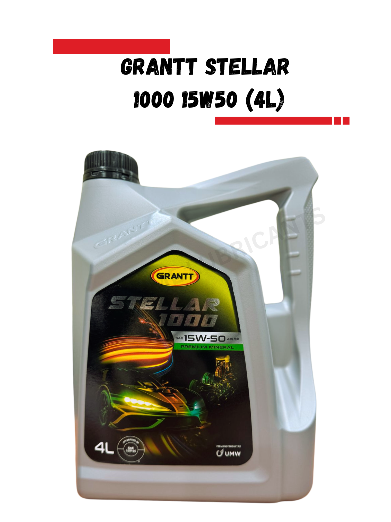 GRANTT STELLAR 1000 15W50 API SP (4L) | Shopee Malaysia
