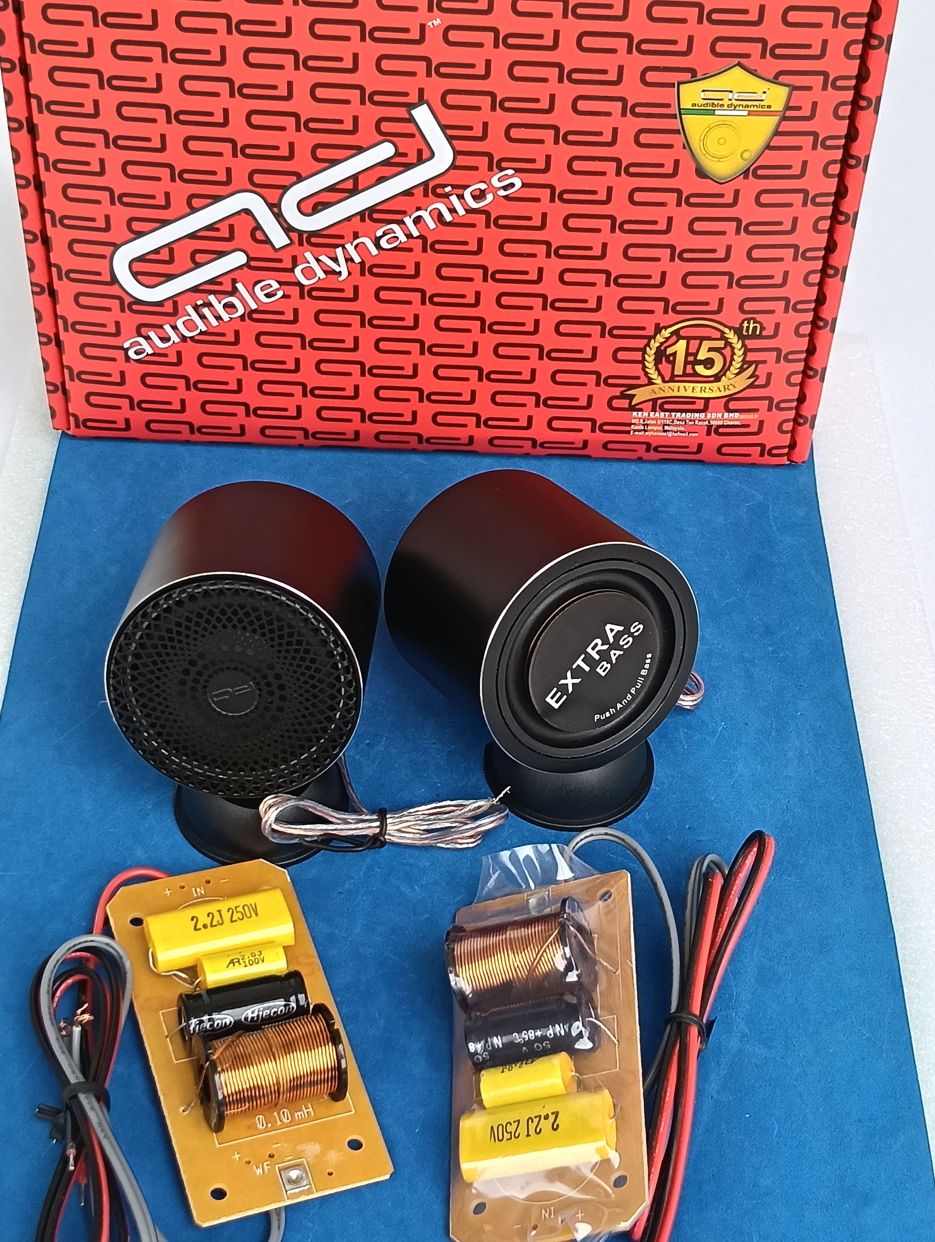 ad Audible Dynamics AD-256AS 2 inch full range speaker with bass 150W ...
