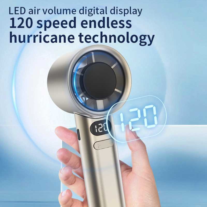 M11 Fan Portable Usb Rechargeable Handheld Fan Bladeless Mini Cooler ...