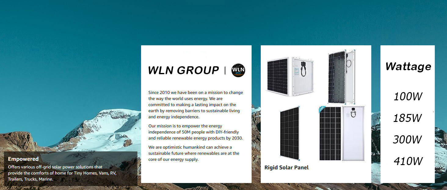 185W Solar Panels Mono Class A IP67 waterproof Solar Board 12V ...