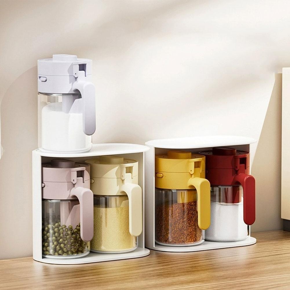 HOMEACE 300ML Pelbagai fungsi 2 dalam 1 Balang Perencah Shaker Kotak ...