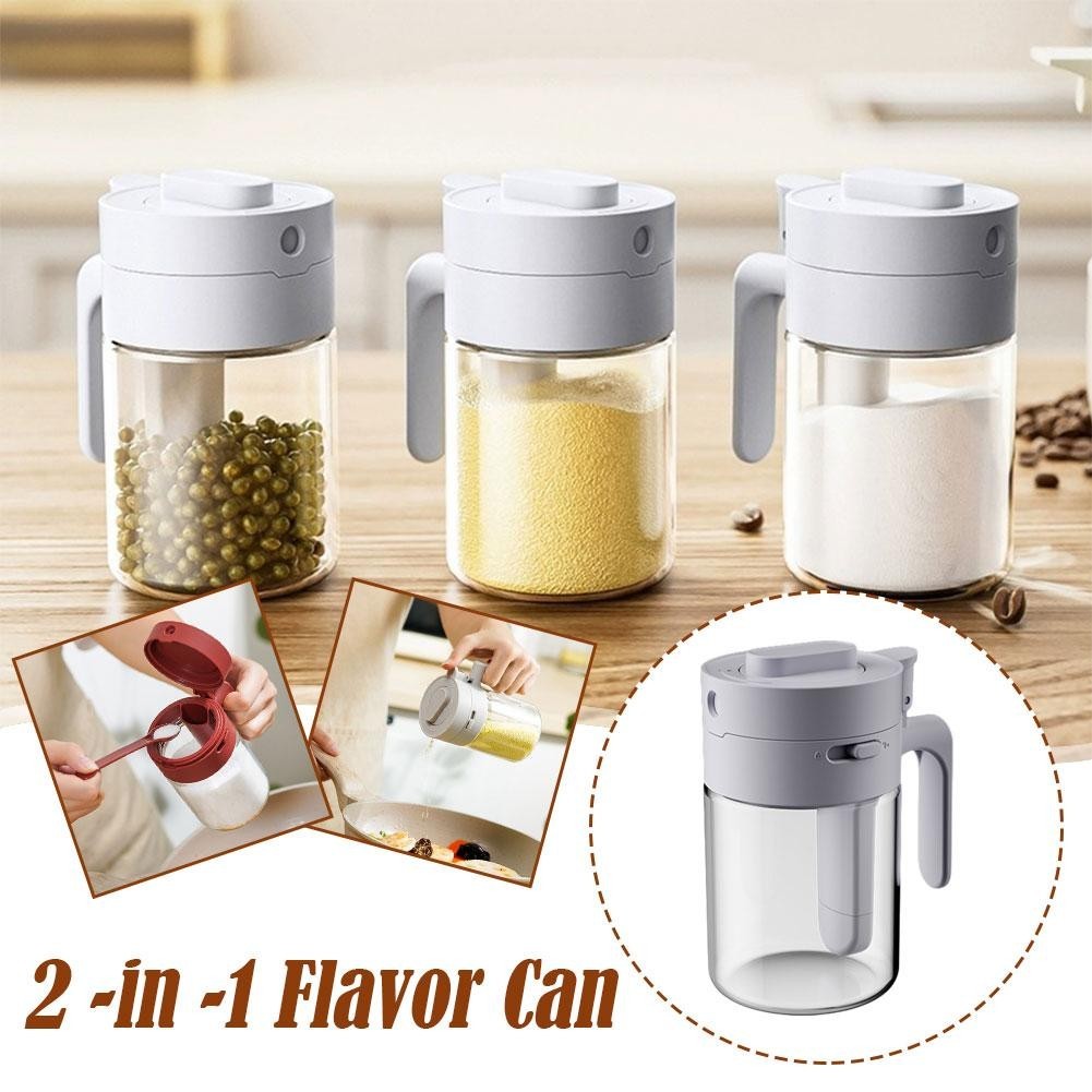 HOMEACE 300ML Pelbagai fungsi 2 dalam 1 Balang Perencah Shaker Kotak ...