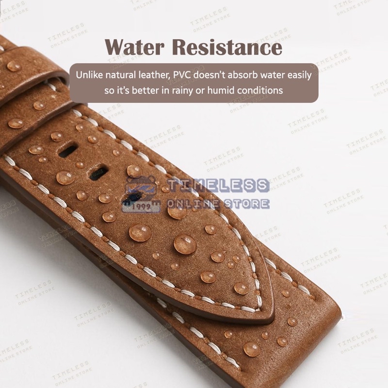 🇲🇾 GOOJODOQ Watch / GTS Strap, PVC Leather 20mm 22mm Band, Stainless ...