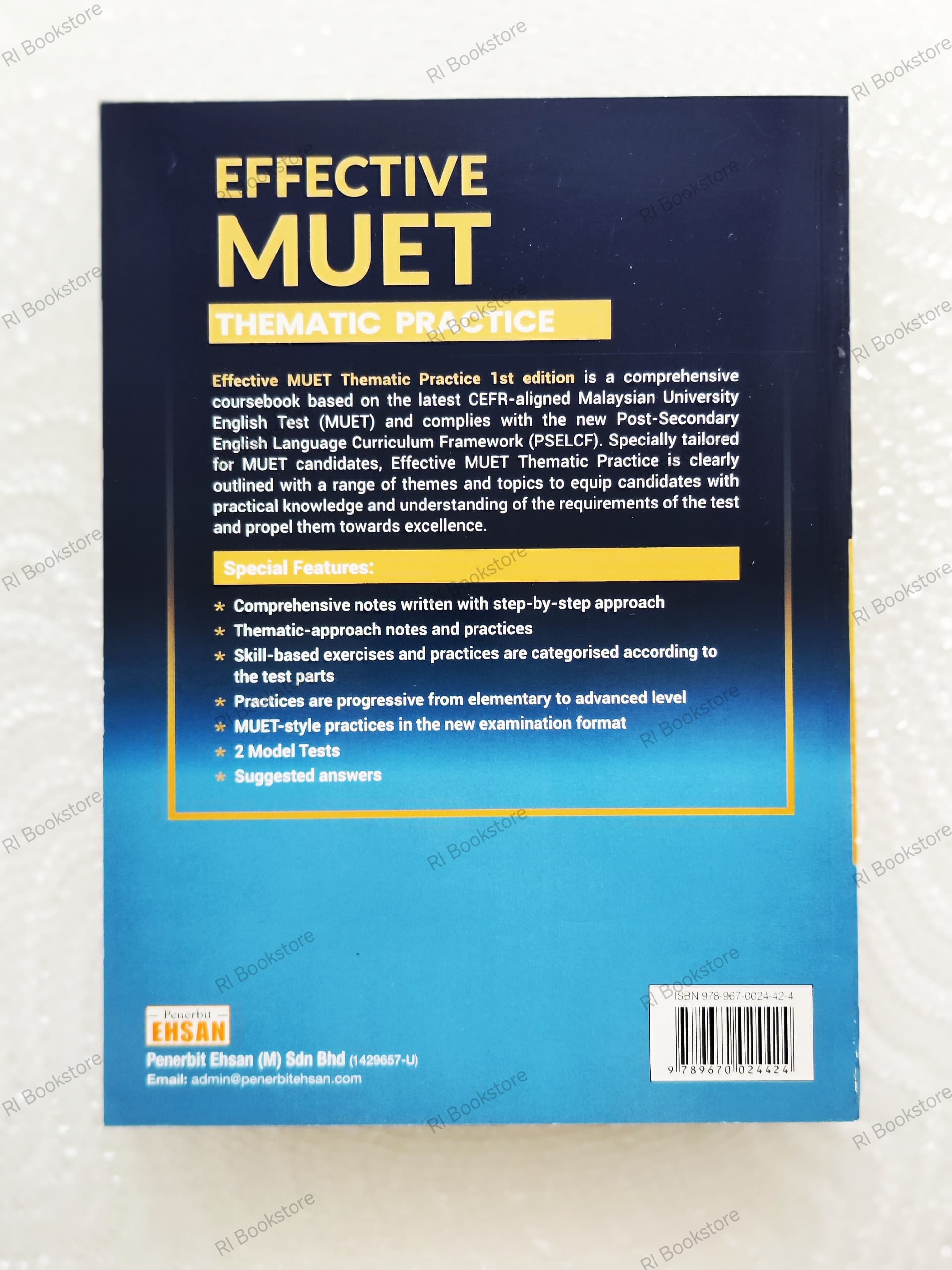 [Penerbit Ehsan] EFFECTIVE MUET THEMATIC PRACTICE - Thematic-approach ...