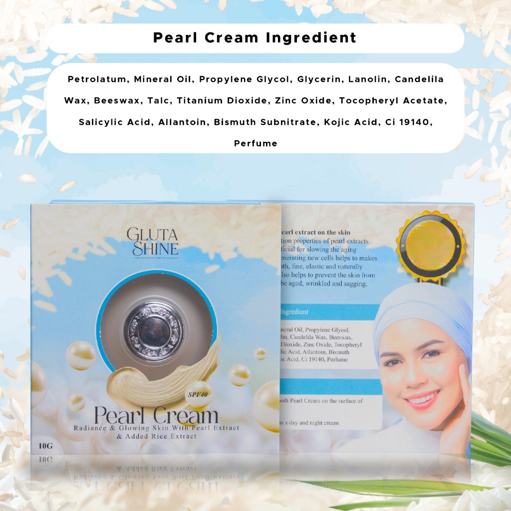 DHERBS Gluta Shine Pearl Cream | Shopee Malaysia
