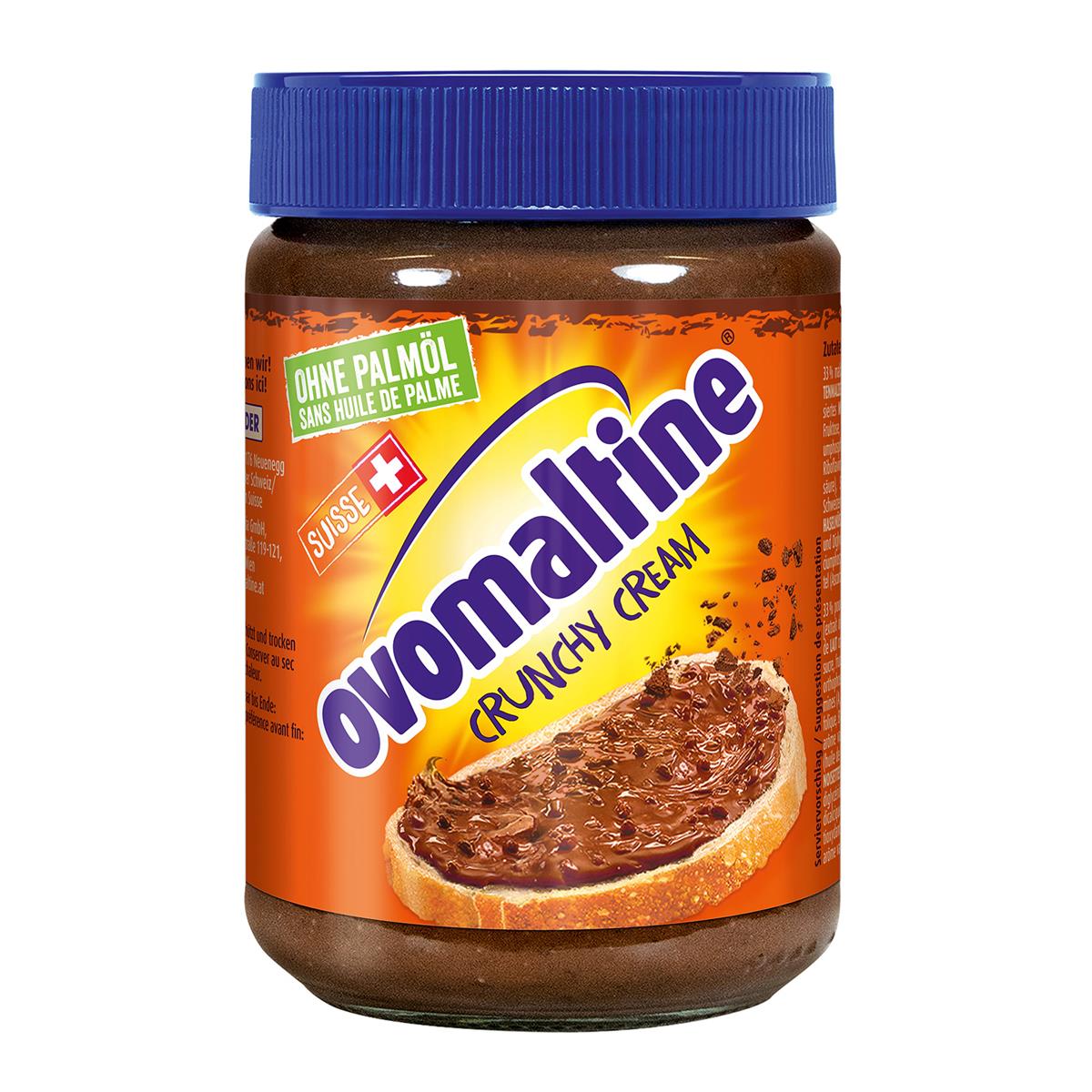 Ovomaltine Crunchy Cream Chocolate Spread with Malty Crunchy Pieces _ Cocoa 380g | Shopee Malaysia