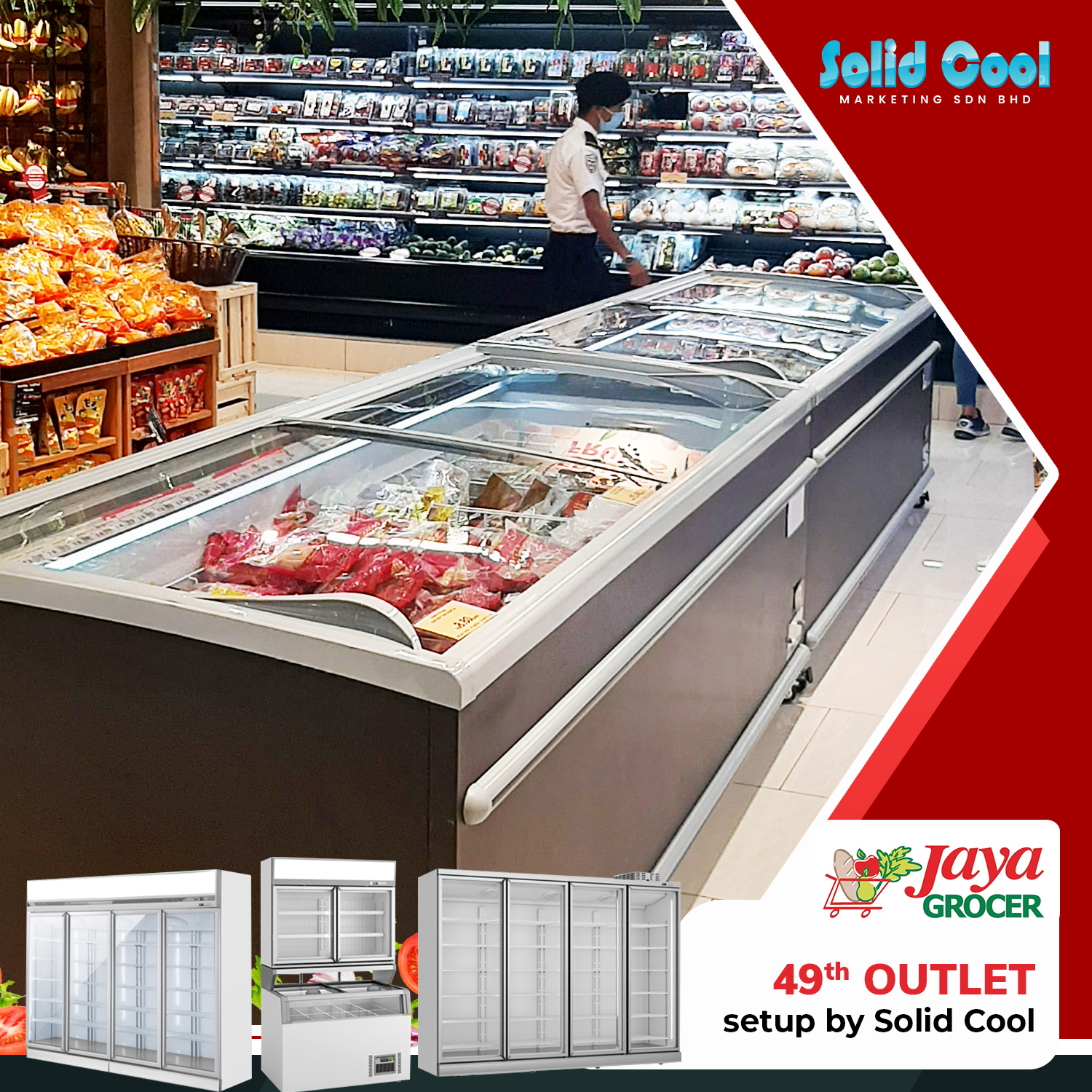 [ SOLID COOL ] UGUR TURKEY ISLAND FREEZER 715L 905L 1113L GREY | Frozen ...