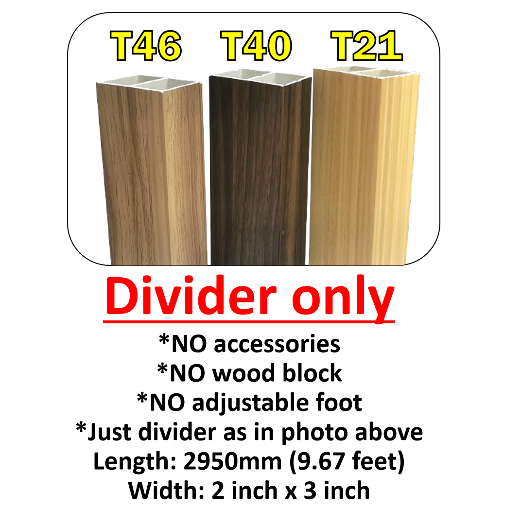 2950mm WPC Divider Tube Column Divider Wall Fluted Panel Corner Hollow ...