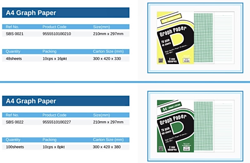 SBS GRAPH PAPER (READY STOCK / PREMIUM QUALITY) | Shopee Malaysia