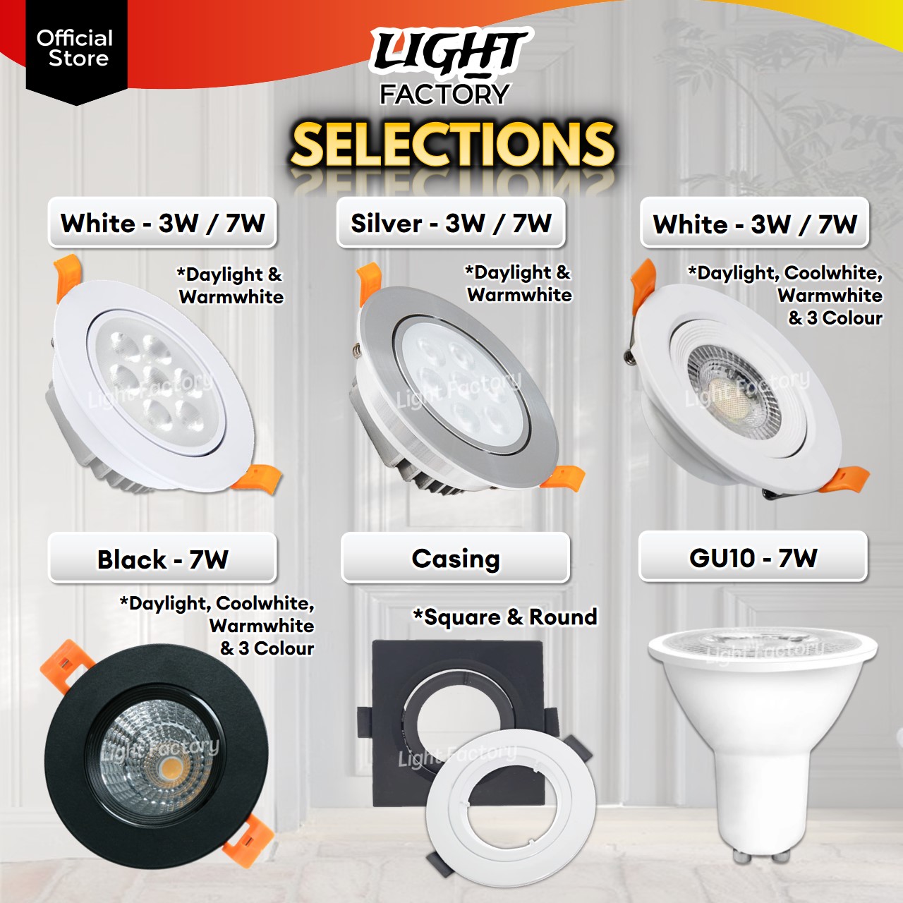 🔥HOT🔥LED Recessed Eyeball 3W | 7W LED Spotlight Recessed Light Recessed ...