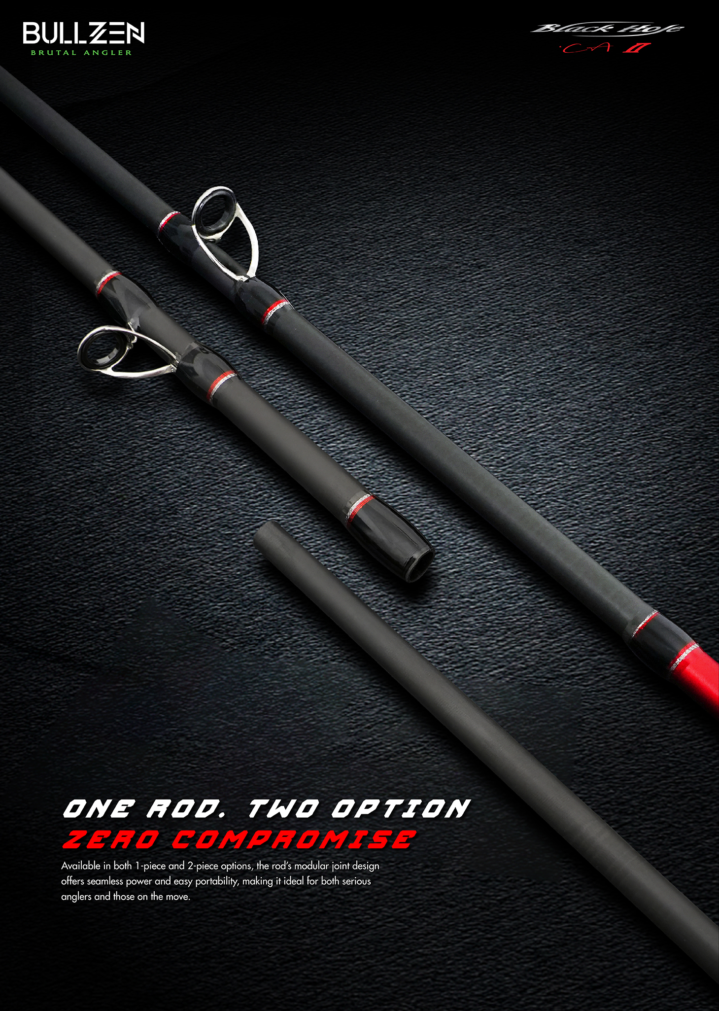 Bullzen Black Hole CA II Fishing Rod | Shopee Malaysia