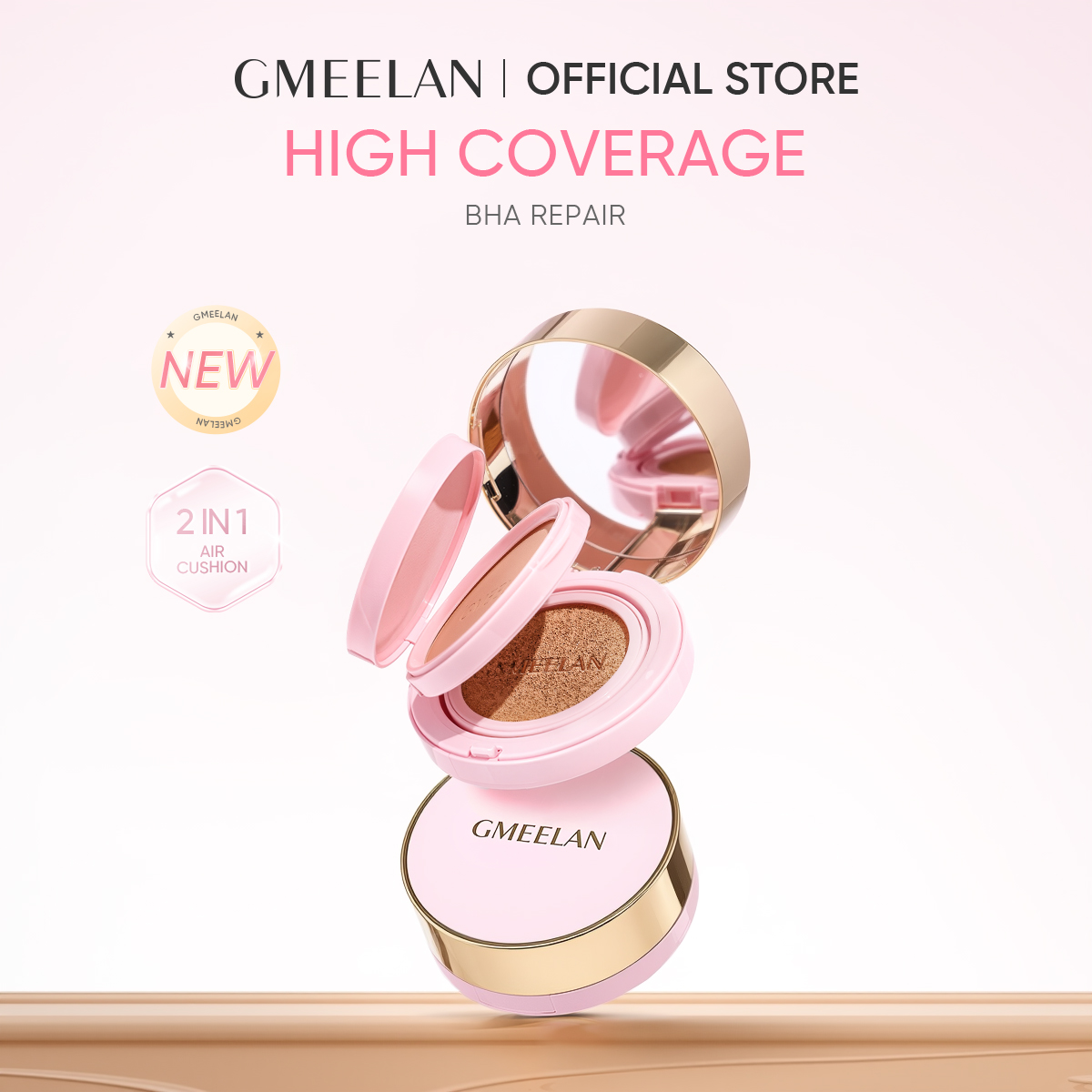 [New launch] GMEELAN Black Truffle High Cover Cushion-12H Flawless ...