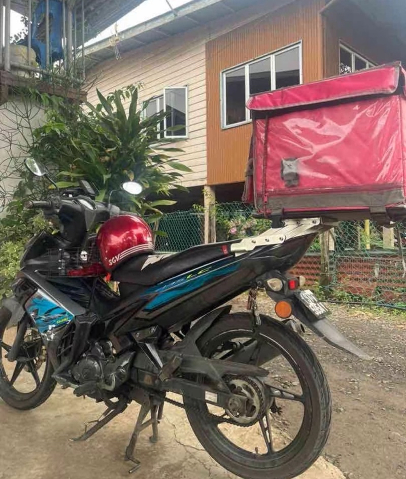 OFF-X Adjustable Stainless Steel Monorack Rack Lipat Motor Box Belakang ...