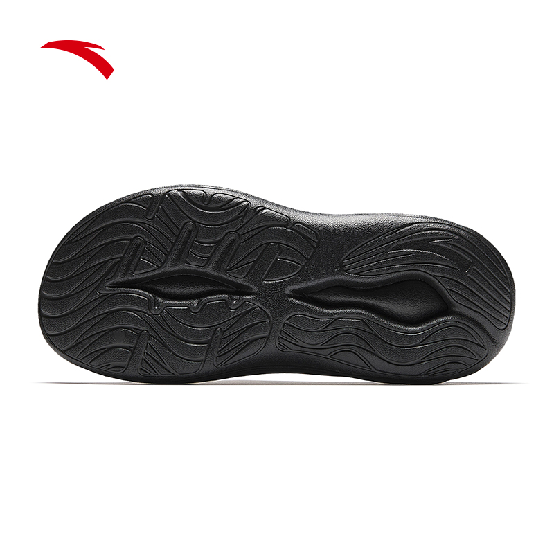 ANTA Men Basic Slippers Slippers 1125C8528-1 -Black (Selipar Lelaki ...