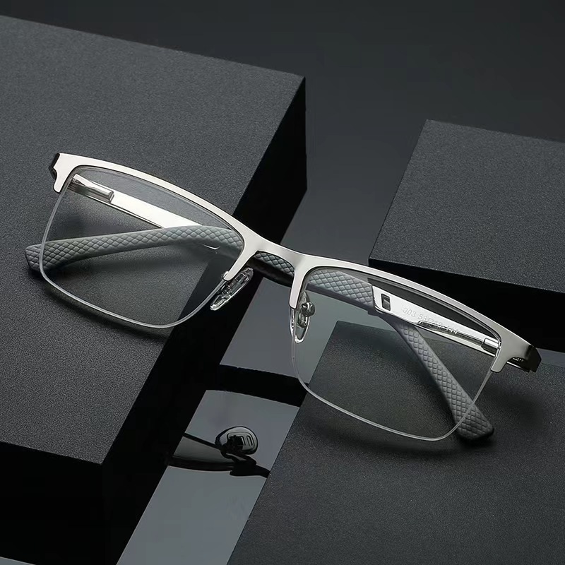 Cermin Mata Rabun Dekat/Anti-Blue Light Reading Glasses/新款品质弹簧防蓝光不锈钢老花镜 ...