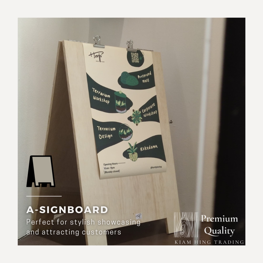 A-Signboard | Wooden A-baord | DIY cafe sign board | Stand Sign board ...