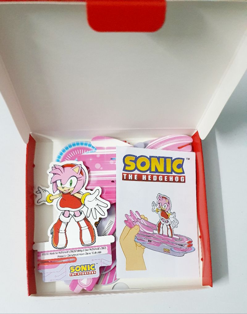 McDonald's McD Happy Meal Toy 2023: Sonic The Hedgehog - Tails ...