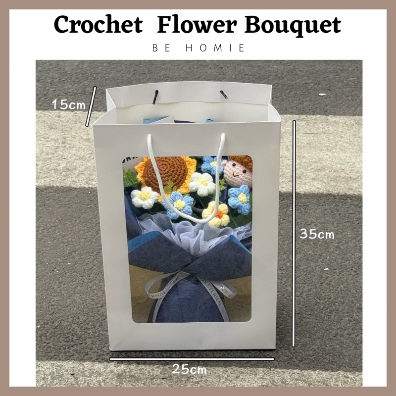 ⭐NEW⭐ BH Graduation gift crochet flower bouquet convo gift graduation ...