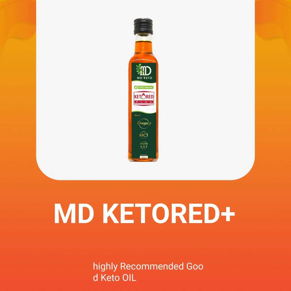 MDKETO KetoRed plus Red palm oil 100% Natural Promote Good Oil Heart ...
