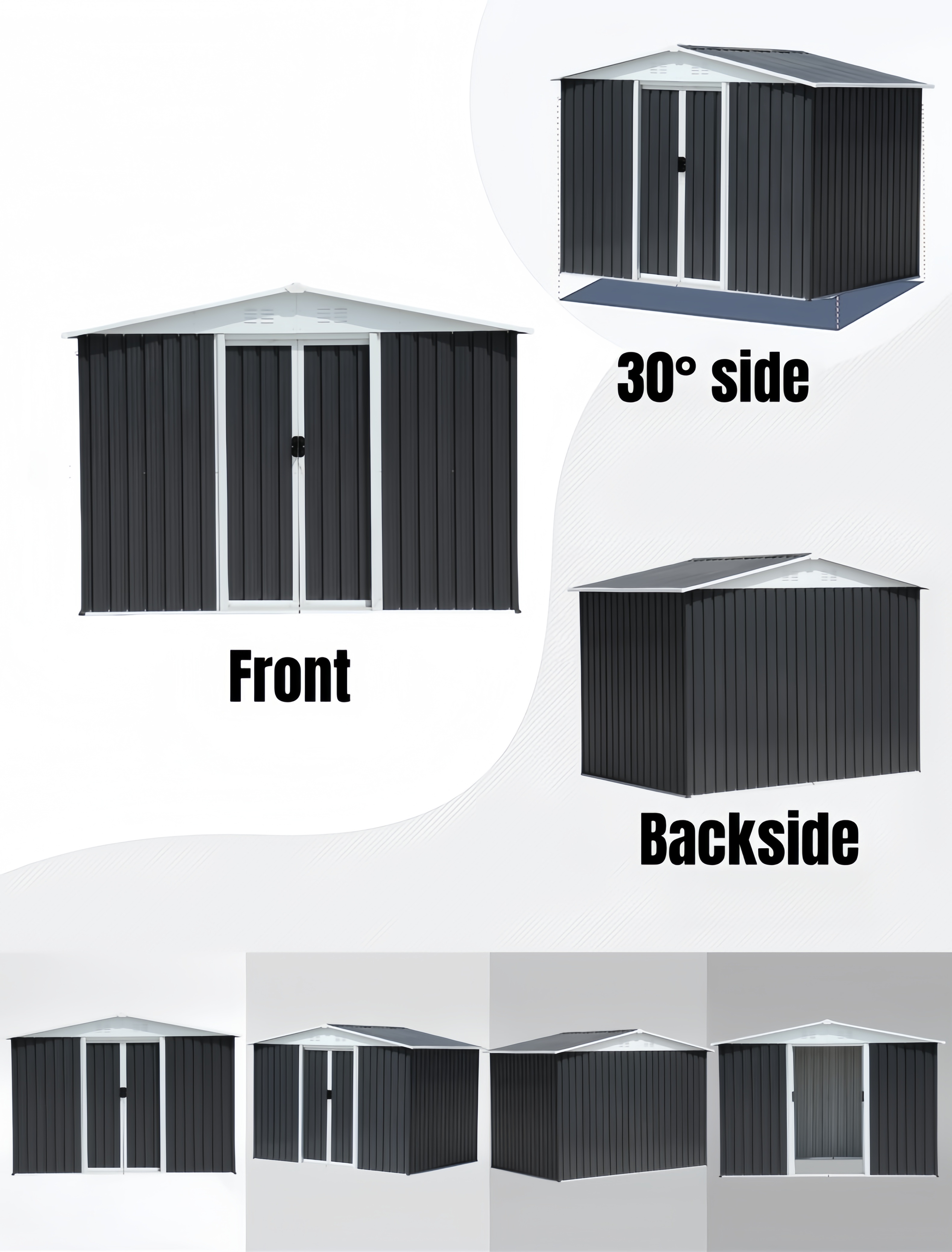 Store Room Outdoor Garden Storage Outdoor Garden Shed Backyard Storage ...