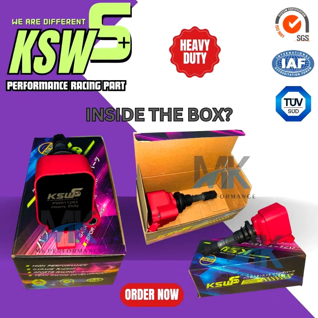 PROTON IRIZ / PERSONA VVT BH6 - KSW S+PERFORMANCE Racing IGNITION PLUG ...