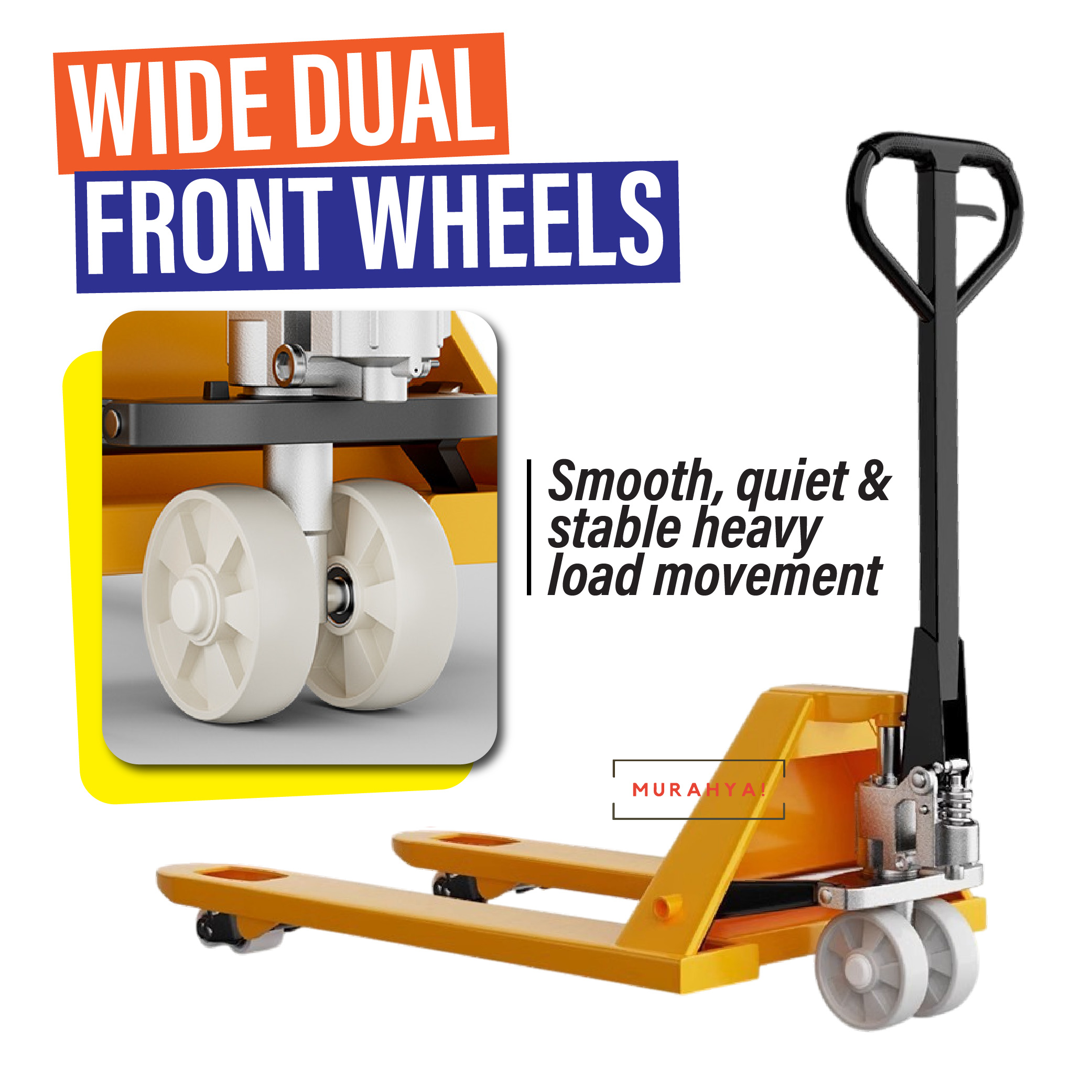 Pallet Jack Jek Tangan 3Ton 2Ton Heavy duty Pallet Truck Hand Jack ...