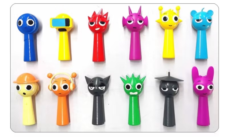 Kek Hiasan Incredibox Sprunki Action Figure Sprunki Model Toys Simon ...