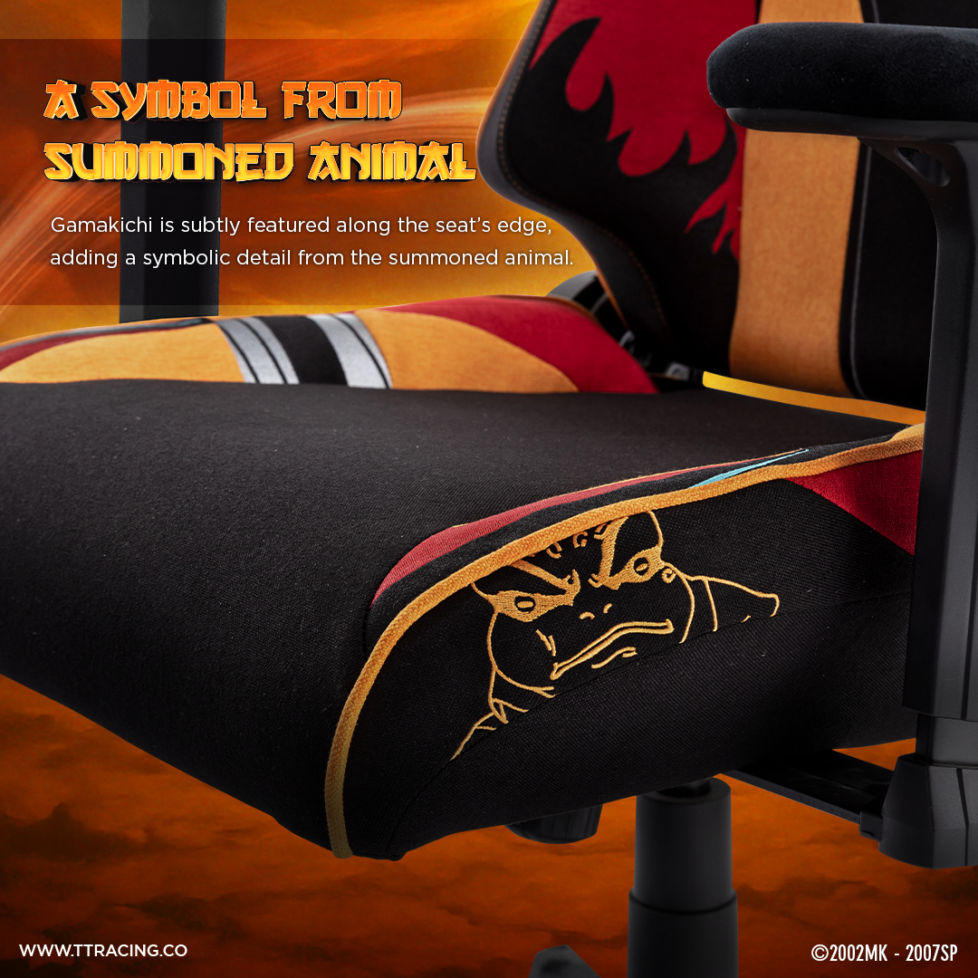 TTRacing Swift X Pro Naruto Edition Air Threads Fabric Gaming Chair ...