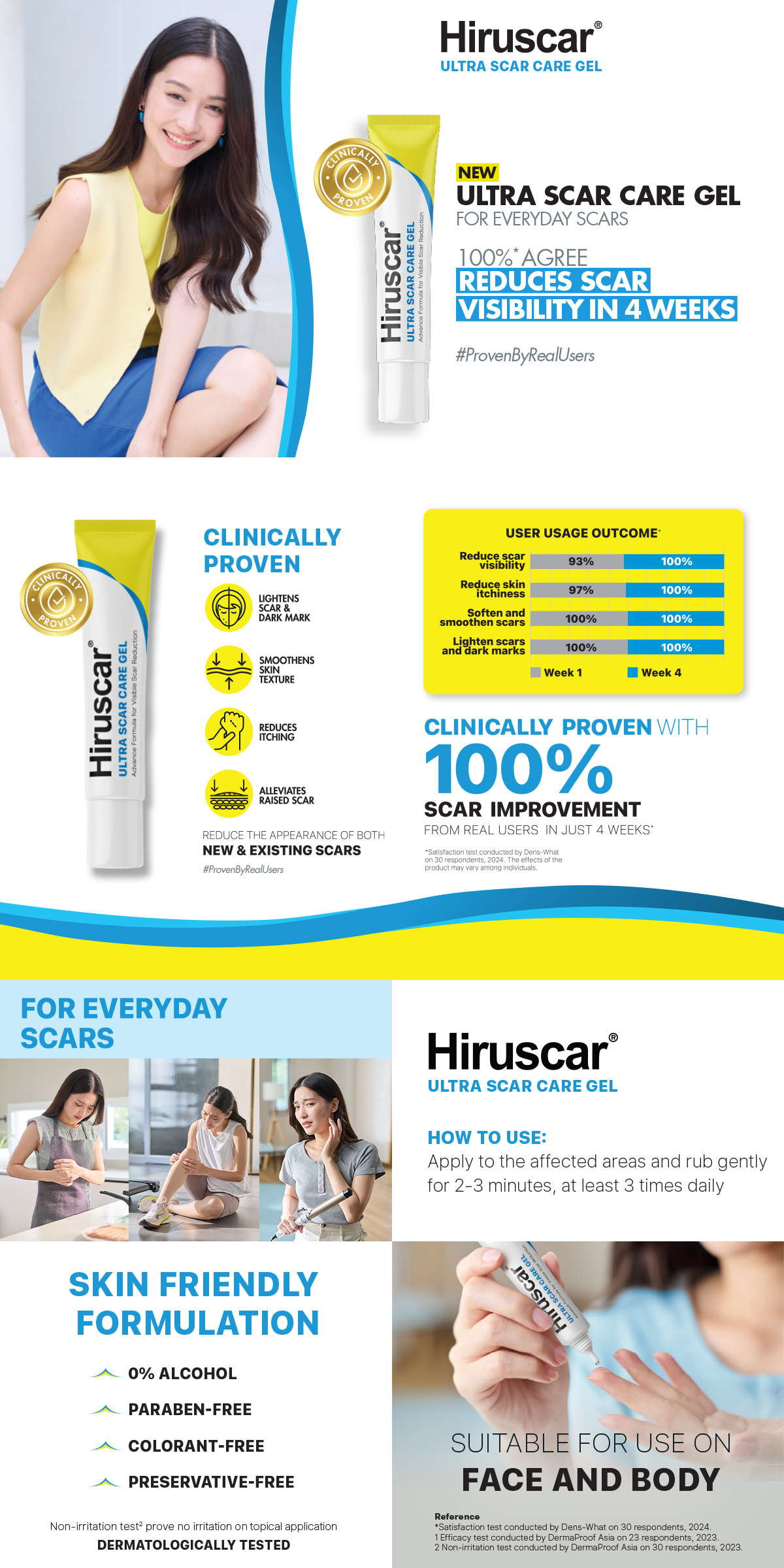 [LIVE EXCLUSIVE] Hiruscar Ultra Scar Care Gel 20g | Lighten Scar Mark ...