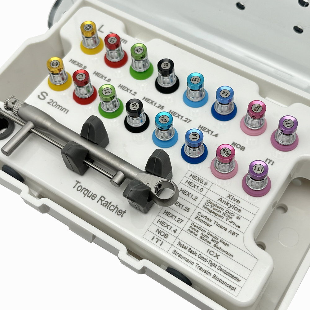 Dental Implant Kit Universal Hand Driver Screwdriver for Dental ...
