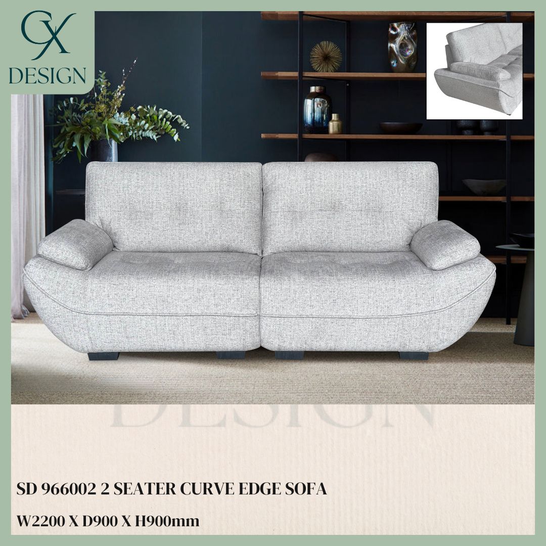 2 Seater Designer Sofa / Curve Edge Designer Sofa / Many Color Option ...