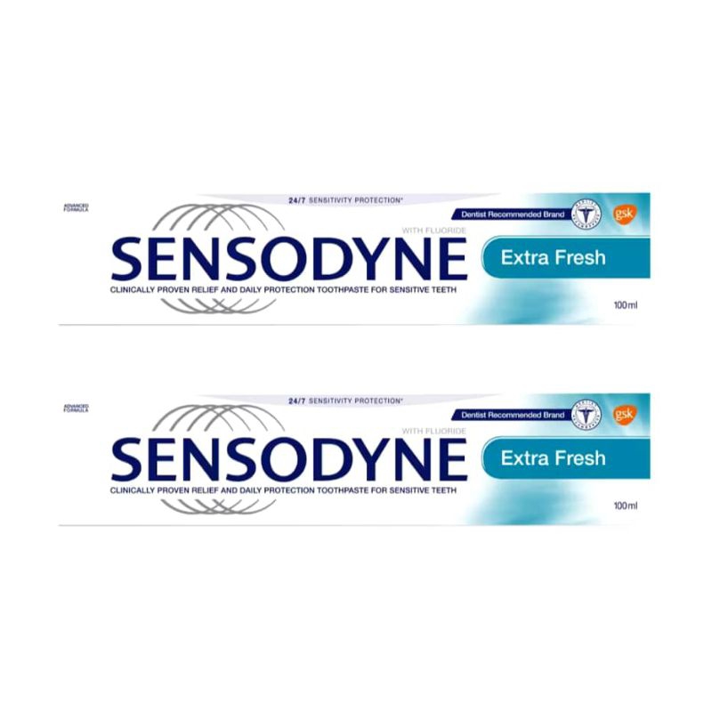 SENSODYNE TOOTHPASTE ORIGINAL FLAVOUR EXTRA FRESH F (100ML) | Shopee ...